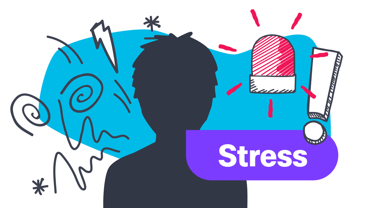 Stress: Was dabei im Körper passiert – einfach erklärt - logo!