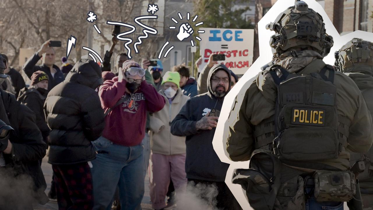 Wut gegen ICE - was ist da los? - logo!