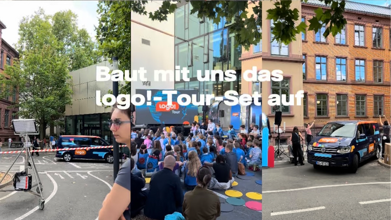 logo!-Tour: Baut mit uns das logo!-Tour-Set auf - logo!