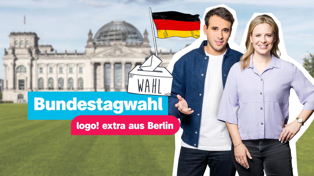 logo! extra zur Bundestagswahl am Sonntag, 23. Februar 2025 - logo!