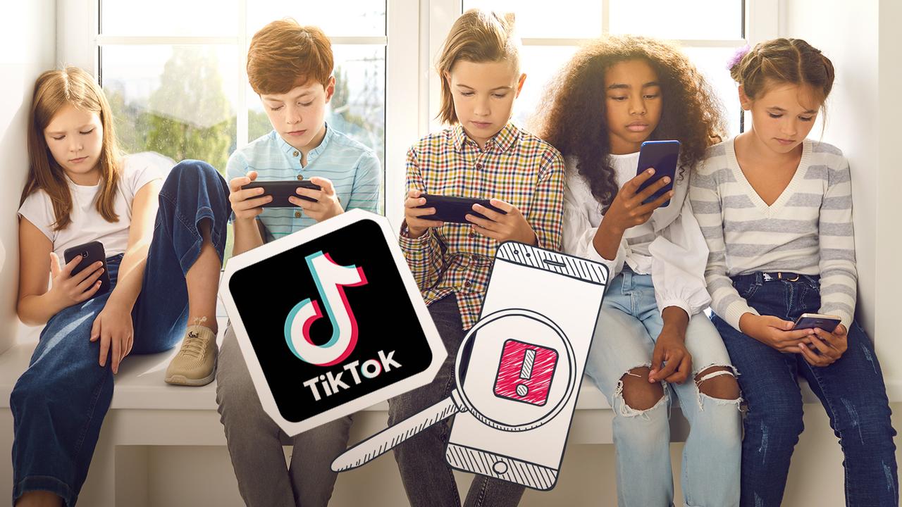 Fette Strafe für TikTok - logo!